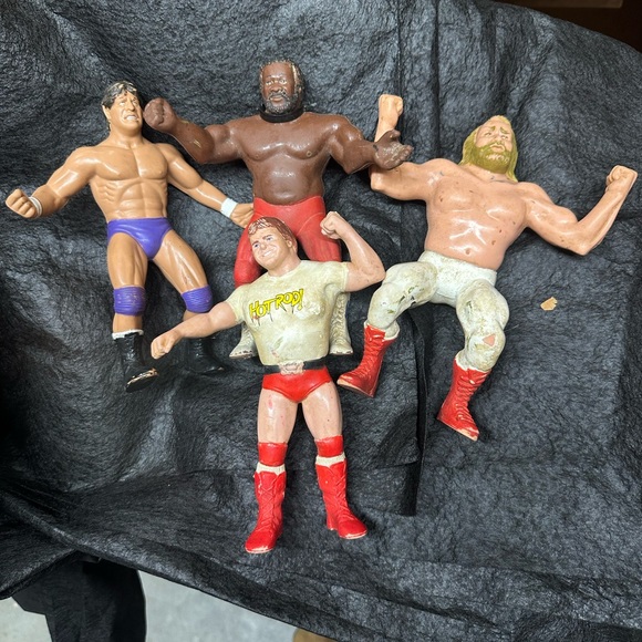 Toys | Lot Of 4 198s Wwf Ljn Titan Sports 8 Vintage Wrestling Figures ...